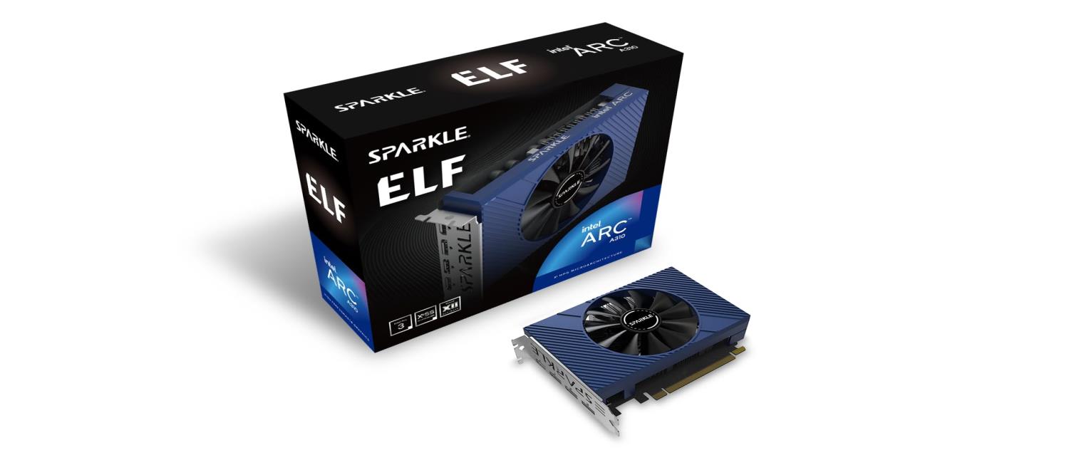 【楽天市場】Sparkle Intel Arc A310 ELF 4GB GDDR6 シングルファン SA310E-4G：hanatomori ...