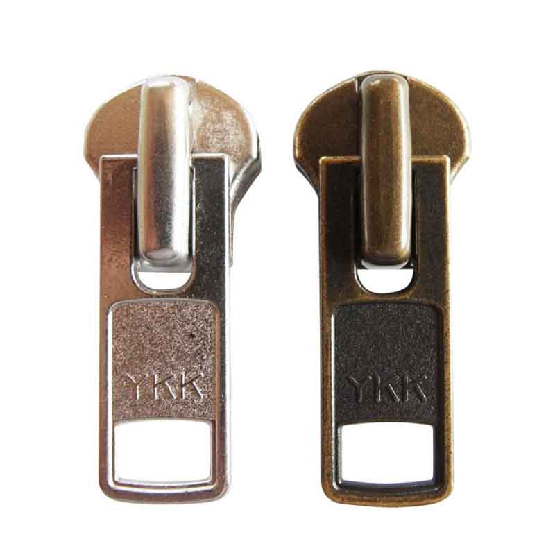 【楽天市場】YKK 10M 10号金属ファスナー用スライダー2個 シルバー、アンティークゴールド：毛糸と手芸の店 カネコヤ