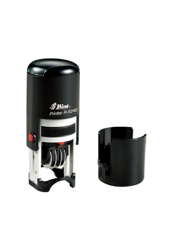 【楽天市場】Shiny シャイニー 日付印 R-524D 回転日付印 スタンプ シャチハタ 浸透印：はんこの一刻堂 楽天市場店