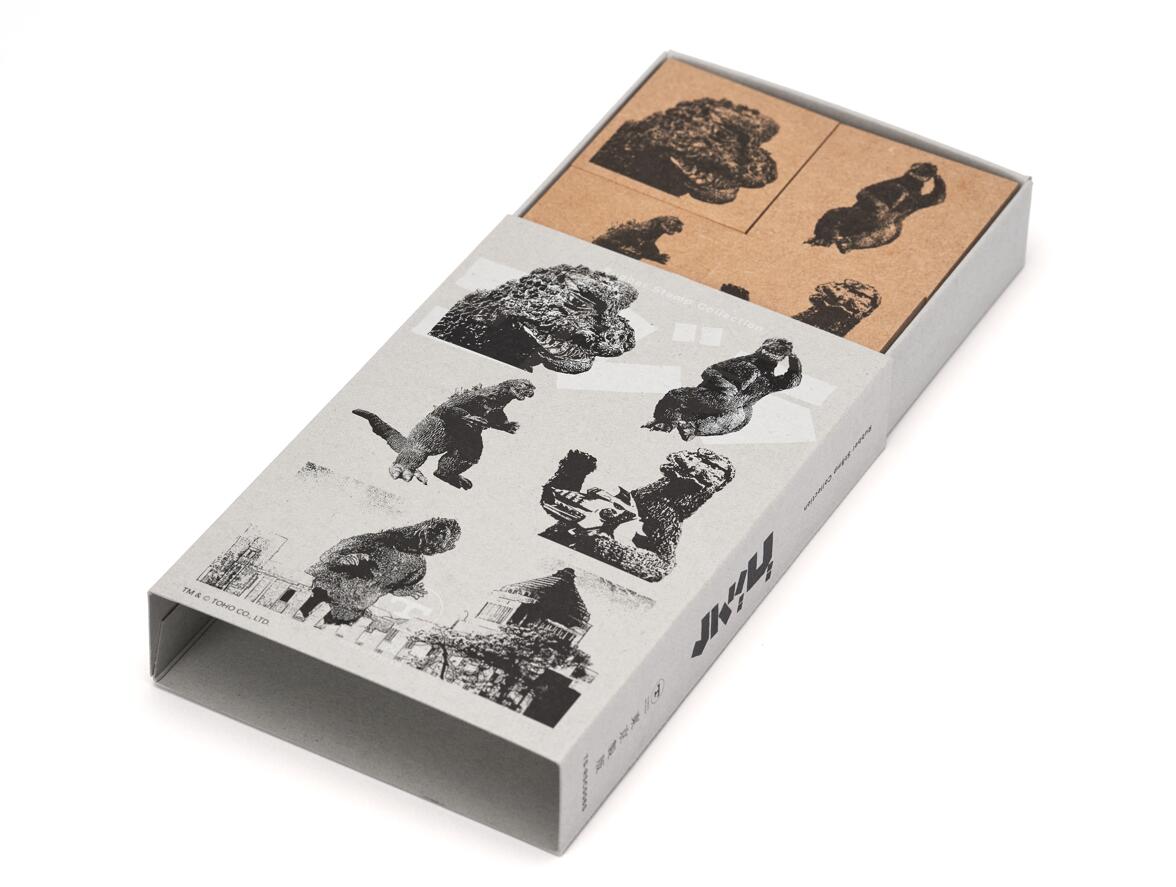 【楽天市場】【最大1000円OFFクーポン発行中】Rubber Stamp Collection GODZILLA 昭和ゴジラシリーズ ...