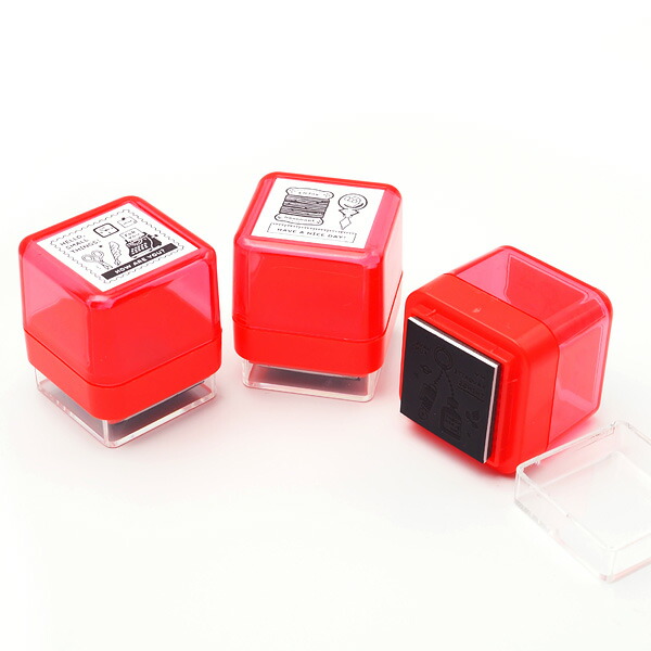SANBY x Eric Portable Push-Button Stamp - Postage Stamp