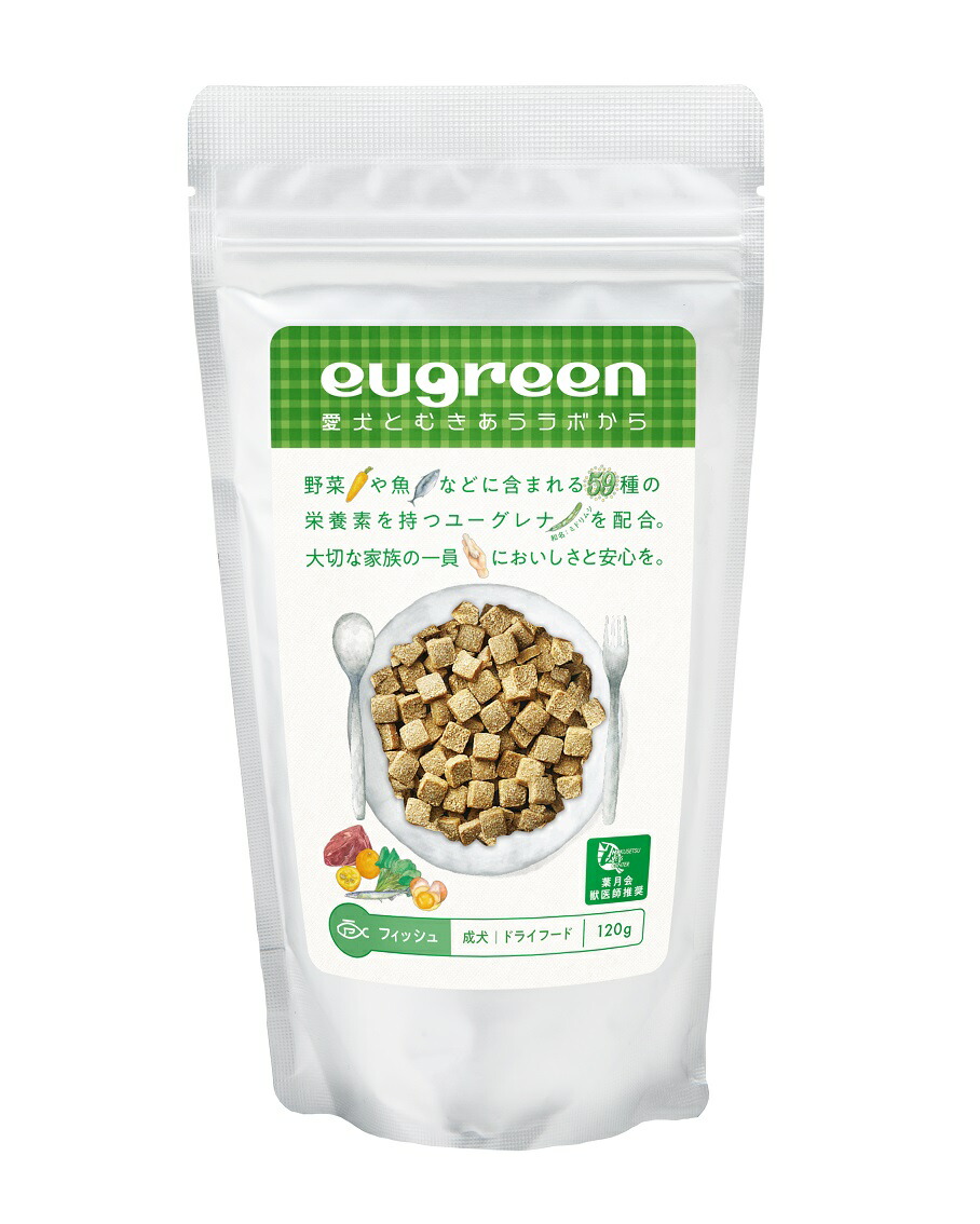 【楽天市場】【公式】【eugreen】 （ 成犬 ） （フィッシュ） 120g：阪急ハロードッグ