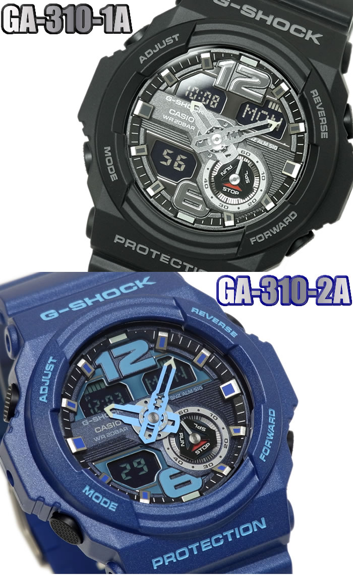 【楽天市場】G-SHOCK カシオ 腕時計 CASIO Gショック メンズ GA-310-1A GA-310-2A GA-310-4A ...