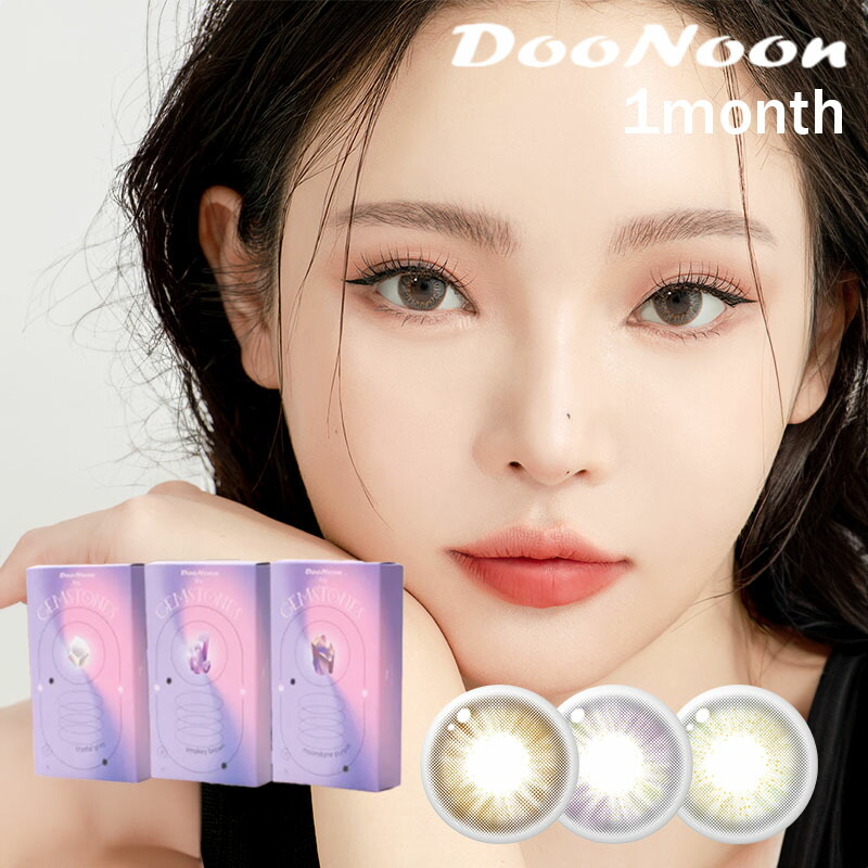 【楽天市場】送料無料 DooNoon ドゥーヌーン 3枚入 カラコン 韓国 マンスリー 度あり 度なし コンタクト ワンマンス カラーコンタクトレンズ コンタクトレンズ 1month カラコン ...
