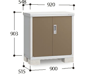 【楽天市場】【イナバ物置】アイビーストッカーBJX-095A：ハピネスガーデン