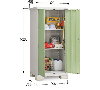 【楽天市場】【イナバ物置】アイビーストッカーBJX-097E：ハピネスガーデン