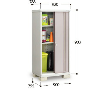 【楽天市場】【イナバ物置】シンプリーMJX-097EP（長もの収納タイプ）：ハピネスガーデン