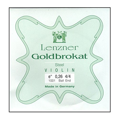 【楽天市場】Lenzner ( レンツナー ) 弦 ゴールドブロカット E 0.26スチール ボール Violin ( ヴァイオリン ) 用：ハッピーアンドハッピー
