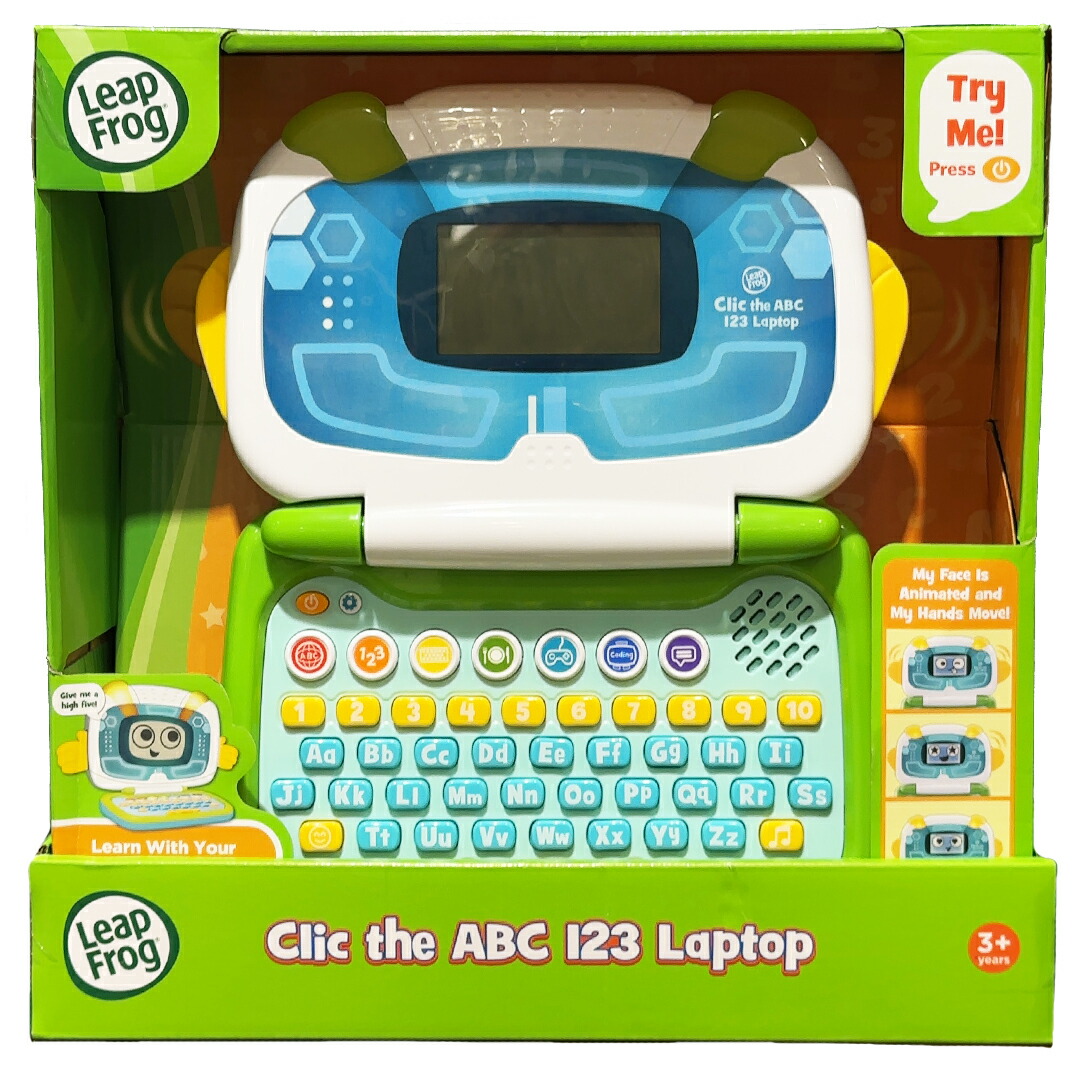 【楽天市場】Vtech ABC 123 ラップトップ 数字やアルファベットを学べるパソコン 英語学習 プログラミング 知育玩具 おもちゃ ...