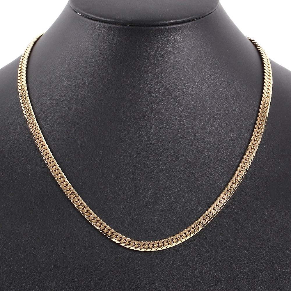 【楽天市場】喜平 ネックレス k18 18金 6面 ダブル 50g 50cm 中留 メンズ レディース チェーン 造幣局検定マーク刻印入 18k キヘイ kihei 人気 プレゼント 誕生日 ...