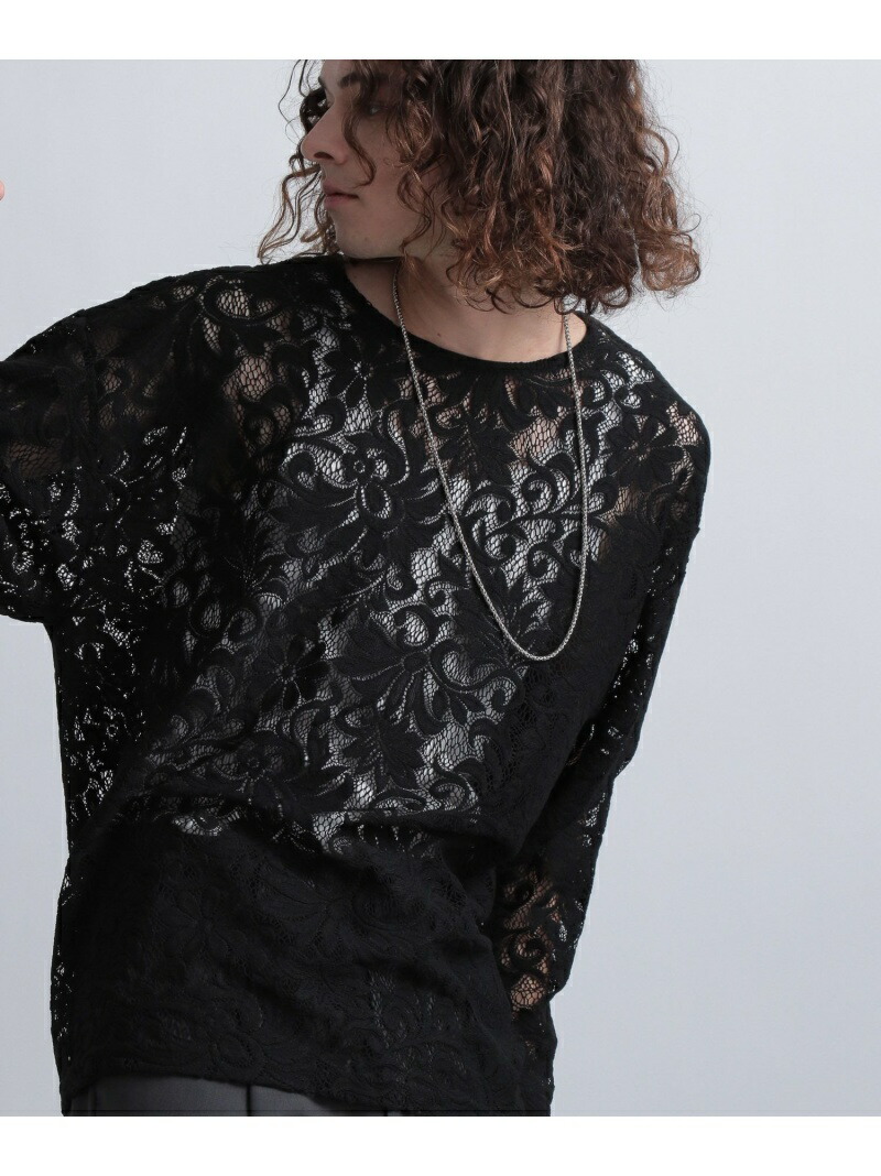 【楽天市場】(M)フラワーレースカットソーLS HARE ハレ トップス カットソー・Tシャツ ブラウン グレー ブラック【送料無料 ...