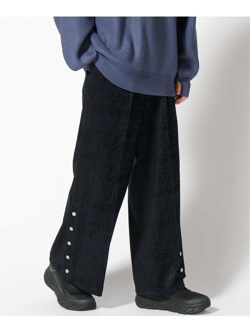 【楽天市場】(M)サイドボタンモールJQ/WP HARE ハレ パンツ その他のパンツ ブラウン ブラック【送料無料】[Rakuten ...