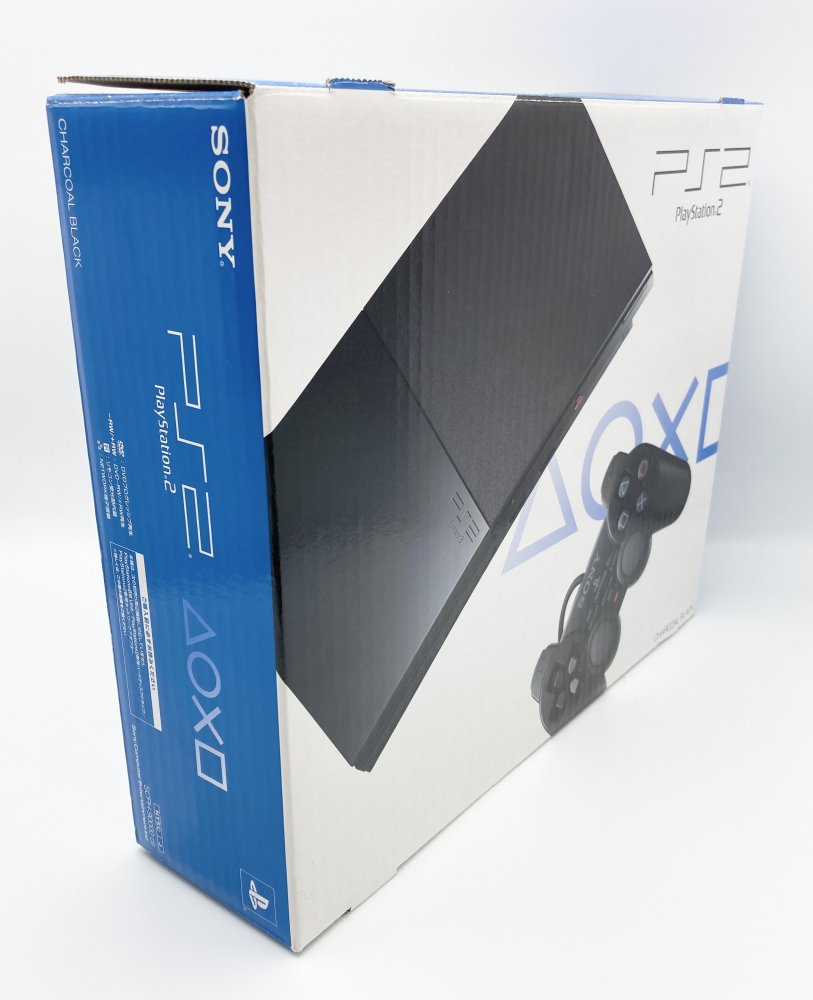 【楽天市場】中古 PlayStation 2 チャコール・ブラック (SCPH-90000CB)：ハリソン