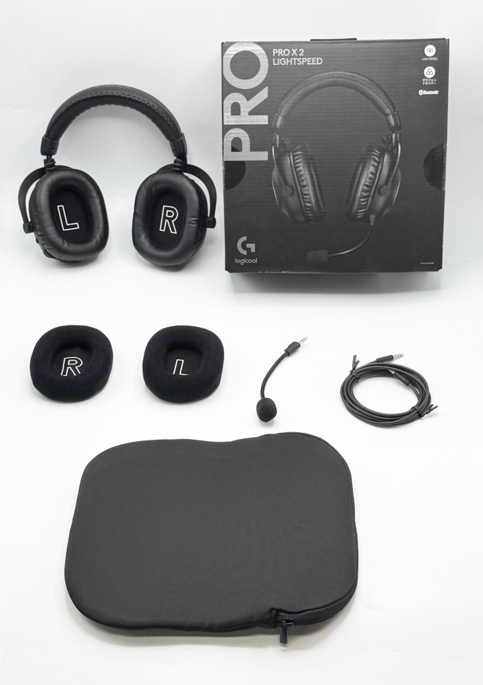 【楽天市場】中古 Logicool G PRO X 2 LIGHTSPEED ワイヤレス ゲーミングヘッドセット G-PHS-005WLBK：ハリソン