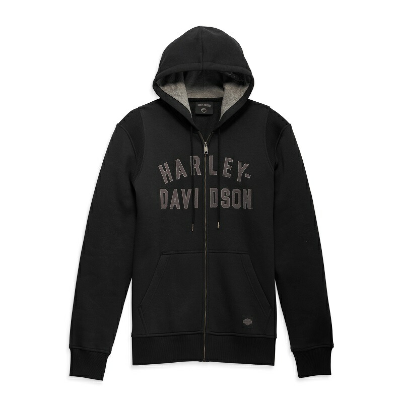 【楽天市場】HARLEY-DAVIDSON 純正（ハーレーダビッドソン）メンズ ステイプル ジップアップ フーディー_96018-23VM ...