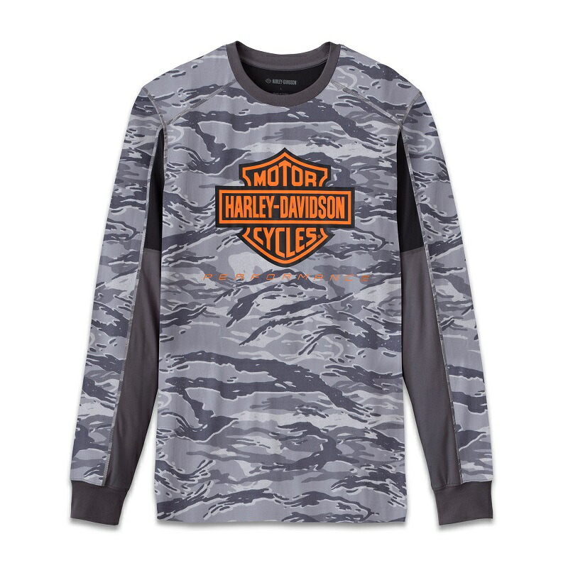 【楽天市場】HARLEY-DAVIDSON 純正（ハーレーダビッドソン）メンズ ファクトリー・パフォーマンス・ロングスリーブTシャツ ...