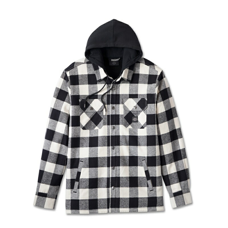 【楽天市場】HARLEY-DAVIDSON 純正（ハーレーダビッドソン）メンズ ウィリーG・スカルフードシャツ_96213-24VM ...