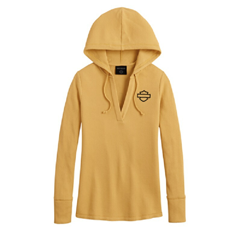 【楽天市場】HARLEY-DAVIDSON 純正（ハーレーダビッドソン）ウィメンズ ボヘミアン フーデッド サーマル ニット トップス ...