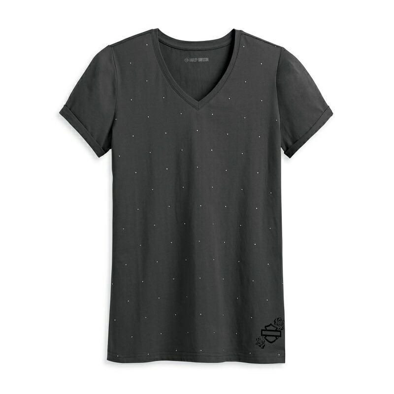 【楽天市場】HARLEY-DAVIDSON 純正（ハーレーダビッドソン）ウィメンズ・セレブレーションVネックTシャツ_96440-23VW ...