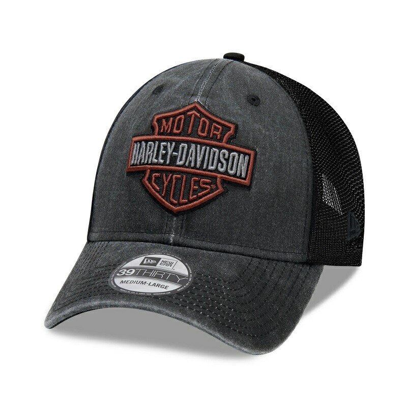 【楽天市場】HARLEY-DAVIDSON 純正（ハーレーダビッドソン）メン ズウォッシュドカラーブロック39THIRTYキャップ_99407 ...