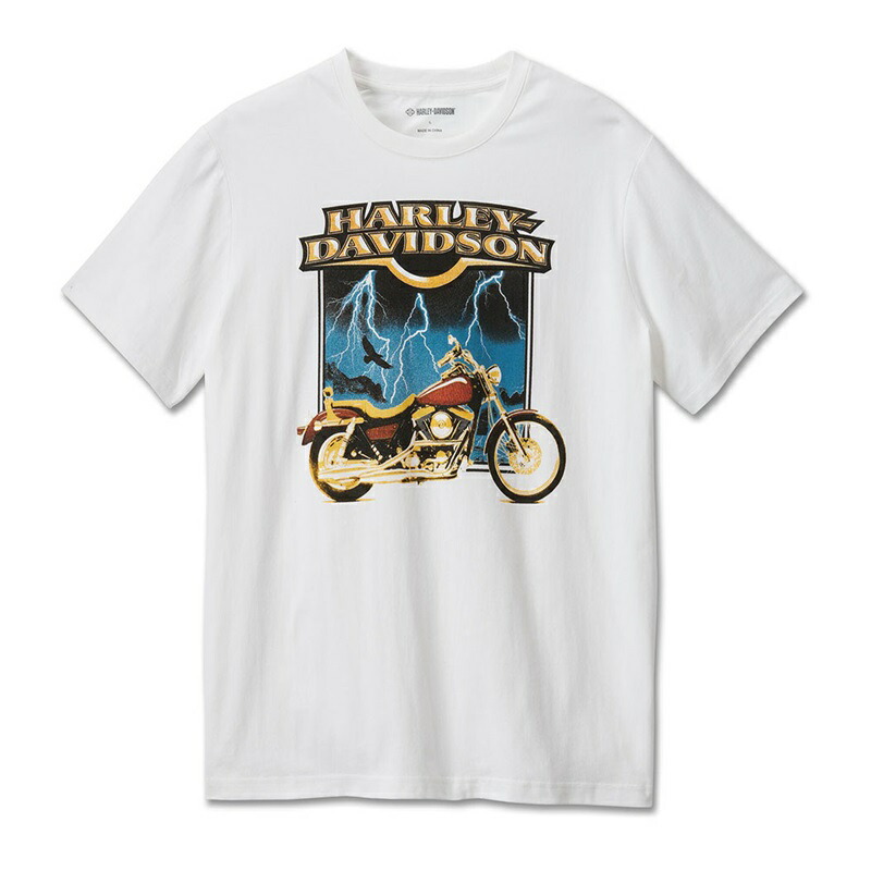 【楽天市場】HARLEY-DAVIDSON 純正（ハーレーダビッドソン）メンズ オールドファッションTシャツ_96535-24VM ...