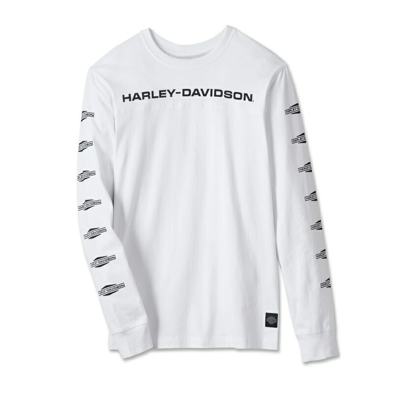 【楽天市場】HARLEY-DAVIDSON 純正（ハーレーダビッドソン）メンズ タックドバーアンドシールド ロングスリーブTシャツ_96024 ...