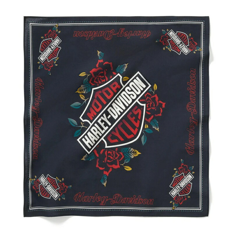【楽天市場】HARLEY-DAVIDSON 純正（ハーレーダビッドソン）サーペントローズバンダナ_97786-25VW：HARLEY-Life