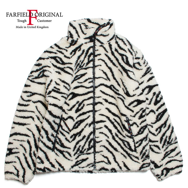 【楽天市場】【セール40%OFF】 FARFIELD ORIGINAL ファーフィールドオリジナル フリース ジャケット Natural ...