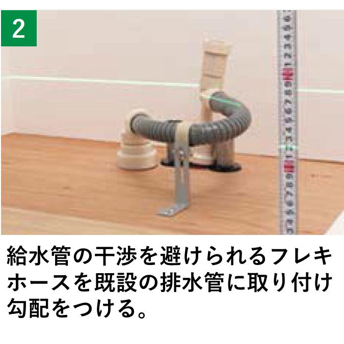 【楽天市場】排水リフォームキット BB-RKH1-B【洗面台購入者限定】：住設ショップHARUTAS