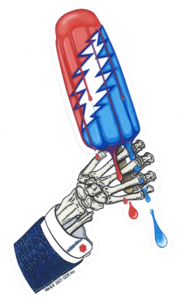 【楽天市場】GD ROCKET POP 4.75" STICKER / グレイトフルデッド ロケット ポップ ステッカー / シール ...