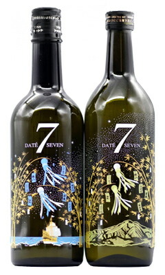 【楽天市場】【予約商品】7月5日お届け予定 DATE SEVEN SEASON2 Episode3 墨廼江＆勝山style 飲み比べセット 720ml 2本 日本酒 DATE7 宮城県：はせがわ酒店