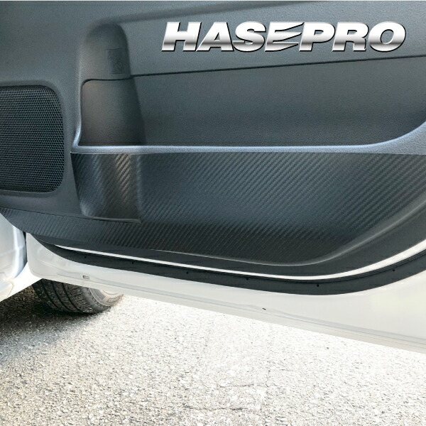 【楽天市場】【19％OFFクーポン4/29-5/1】カーボンシート ムーヴキャンバス ストライプスG LA850S キックガード アートレザー ダイハツ ハセプロ LC-KGD4：ハセプロ ...