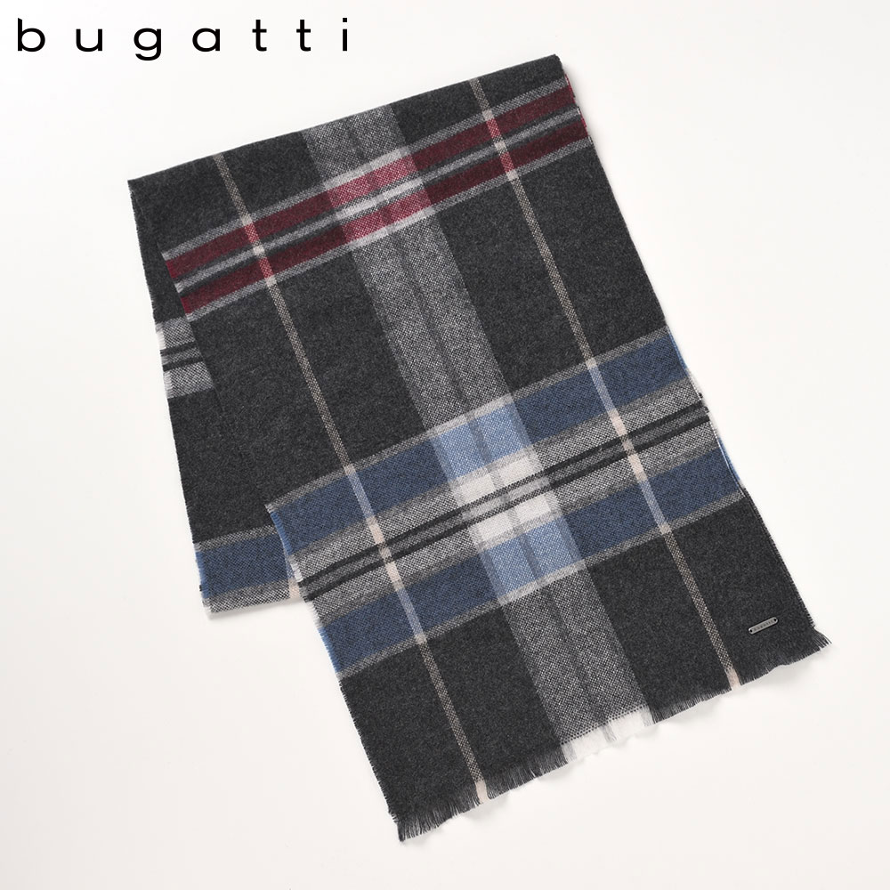 【楽天市場】bugatti スカーフ・マフラー メンズ レディース ドイツブランド おしゃれ ファッション小物 ブガッティ Cashmere ...