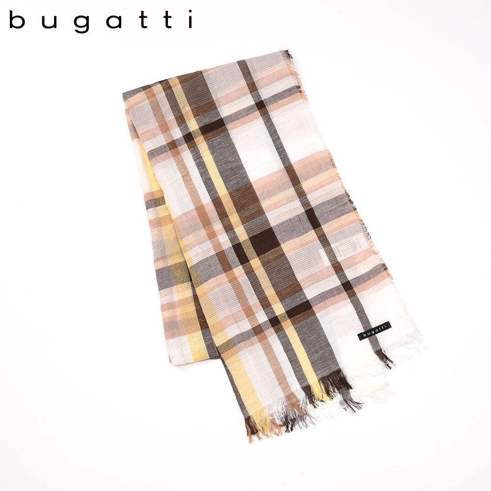 【楽天市場】bugatti スカーフ・マフラー メンズ レディース ドイツブランド おしゃれ ファッション小物 ブガッティ Check ...