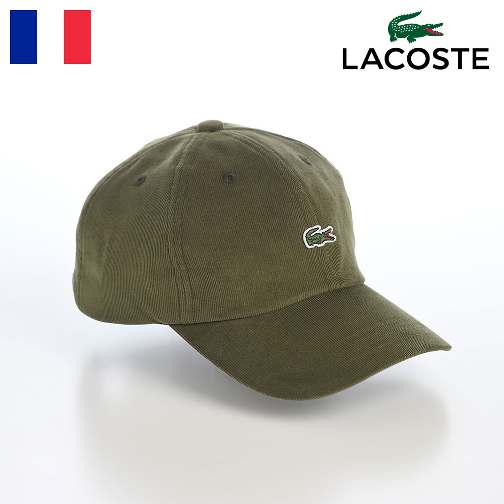 【楽天市場】LACOSTE ラコステ 帽子 ロゴキャップ CAP メンズ レディース ベースボールキャップ 野球帽 カジュアル シンプル ワニ ...