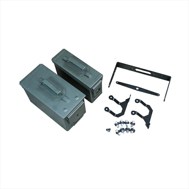 【楽天市場】バイクパーツ ワールドウォーク アンモボックスパニアキット hwb-cub 4580007465119スーパーカブ110/クロス ...