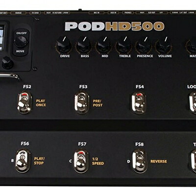 【楽天市場】【中古】 Line 6 POD HD500 Guitar Multi-Effects Processor [輸入品]：Haute ...