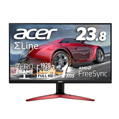 【楽天市場】【中古】 Acer ゲーミングモニター SigmaLine KG241YAbmiix 23.8インチ VA 非光沢 フルHD ...