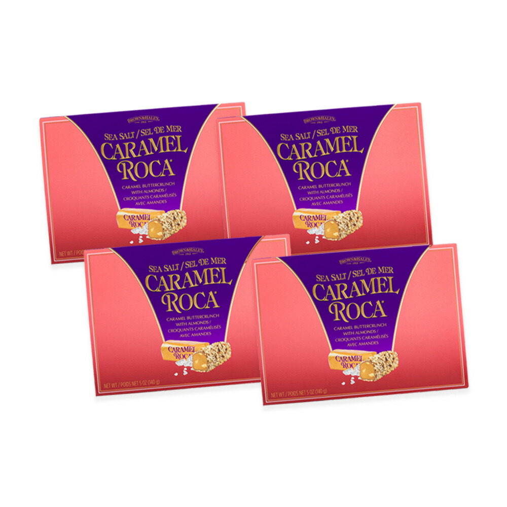 【楽天市場】ハワイアンホースト公式店｜キャラメルロカ5oz(12粒)4箱セット｜アメリカ お土産：ハワイアンホースト楽天市場店