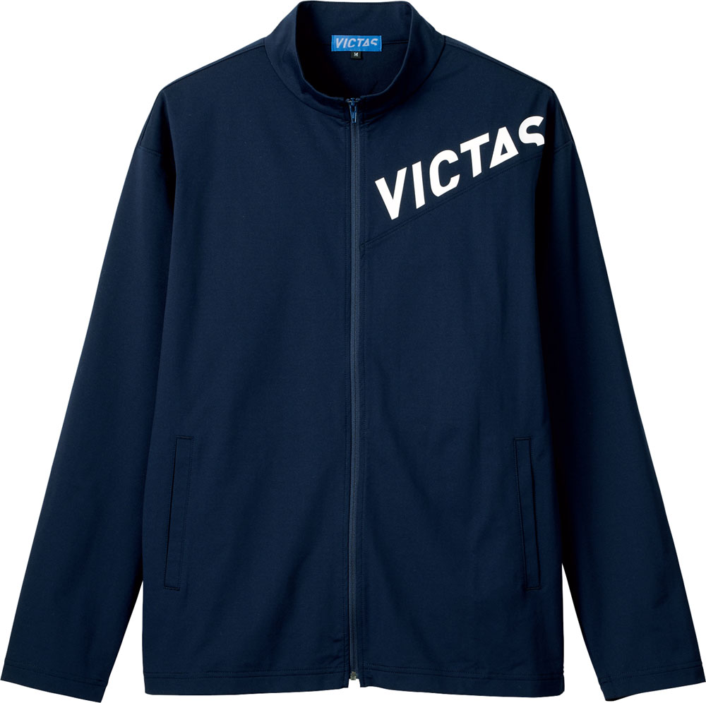【楽天市場】【8/20はポイントアップ実施】 VICTAS ヴィクタス 卓球 V−NJJ307 トレーニングジャケット ウォームアップ ジャージ 吸汗速乾 日本卓球協会公認 2023年度 男子 ...