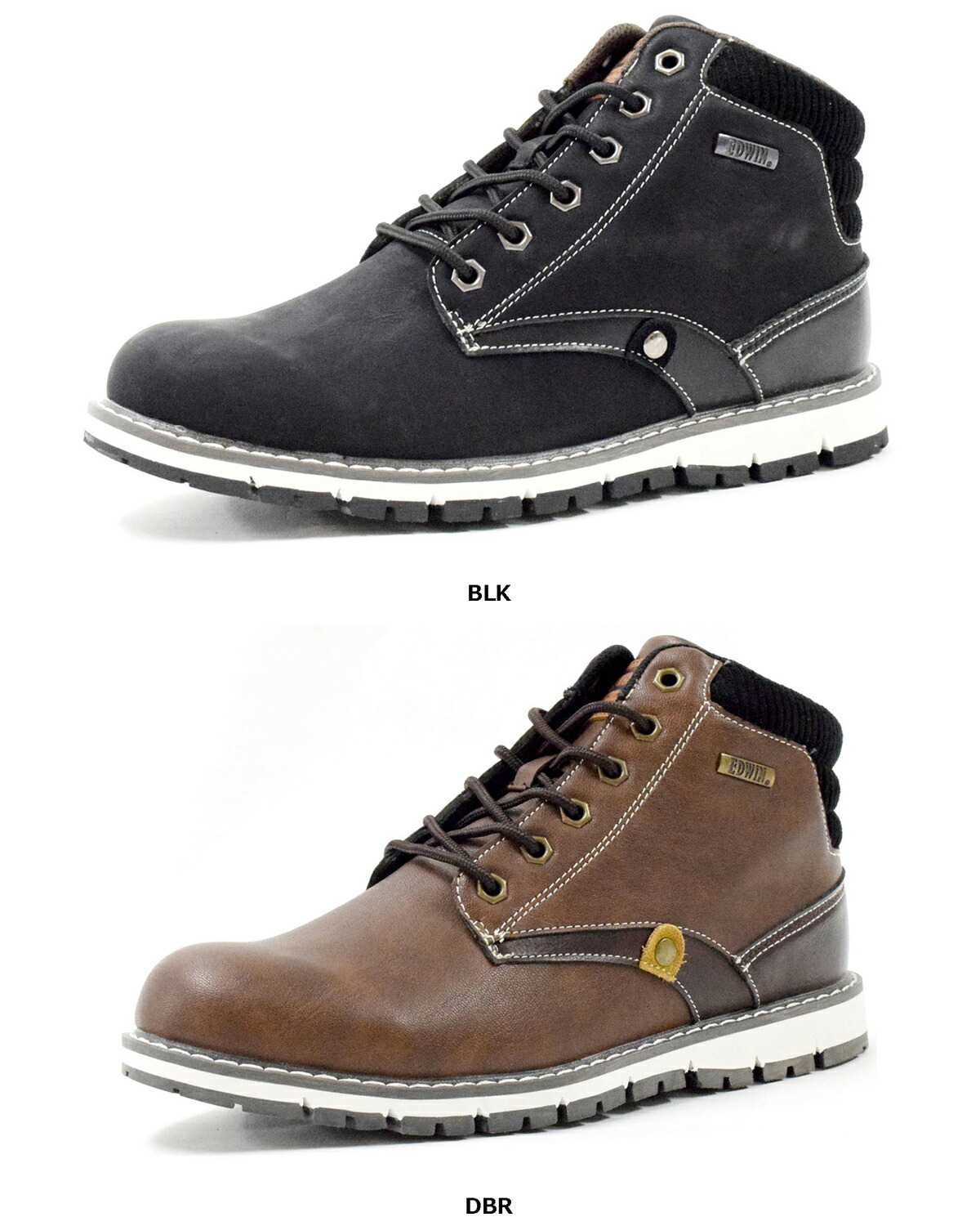 【楽天市場】【9/20まで全品4%OFFクーポン&P10倍】 エドウィン EDWIN EDWIN ハイカットブーツ EDW-7982 EDW7982：カジュアルアスリート