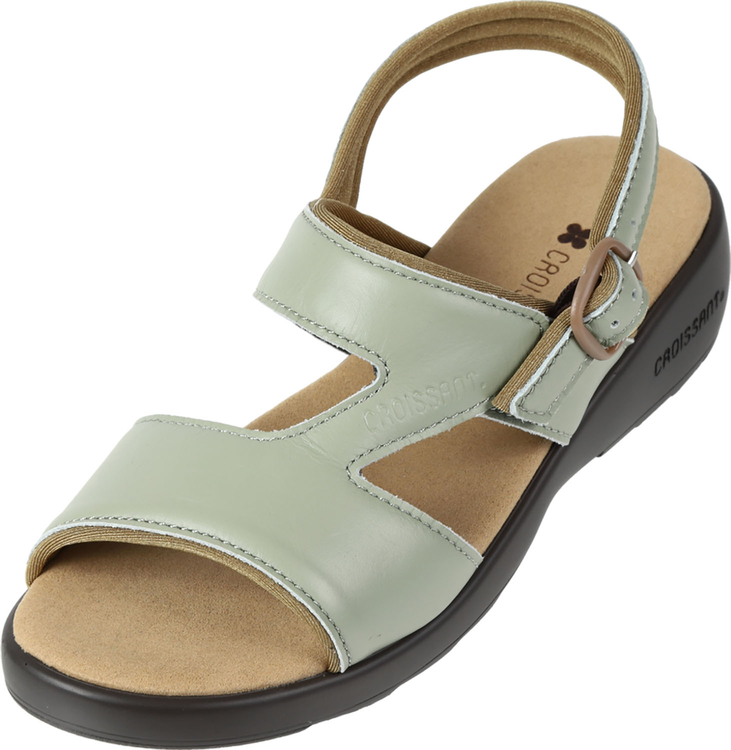 【楽天市場】【7/15はポイント10倍】 クロワッサン CROISSANT 婦人革バックバンド レディース サンダル 靴 シューズ フット ...