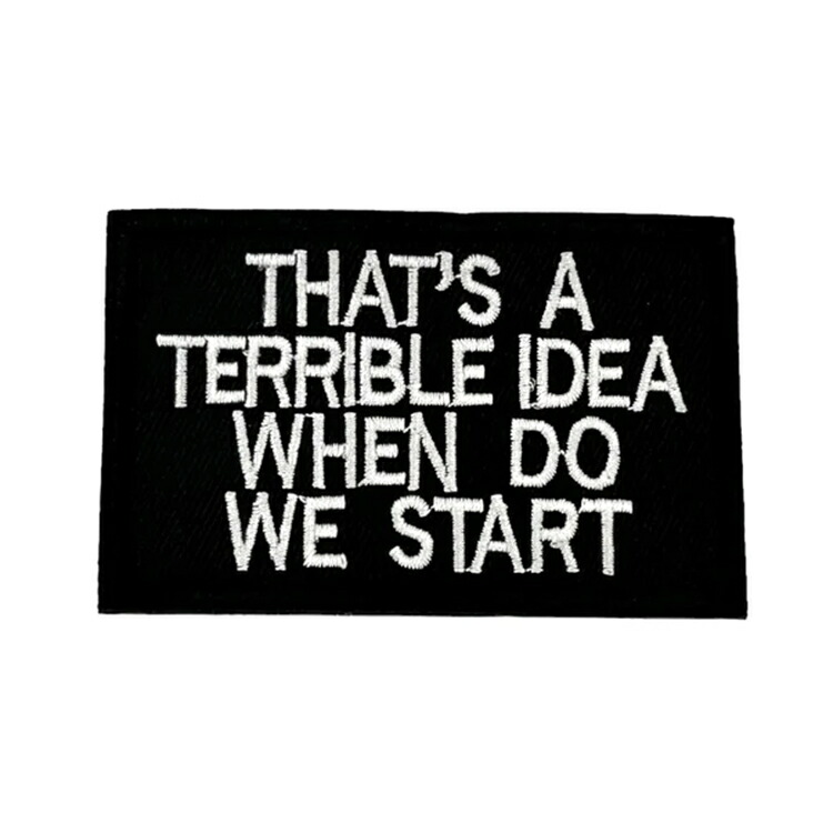 【楽天市場】【KILONINER日本公式ショップ】 キロナイナー パッチ ワッペン ミリタリー ペット 犬 猫 おしゃれ かわいい テリブル アイディア パッチ Terrible Idea ...