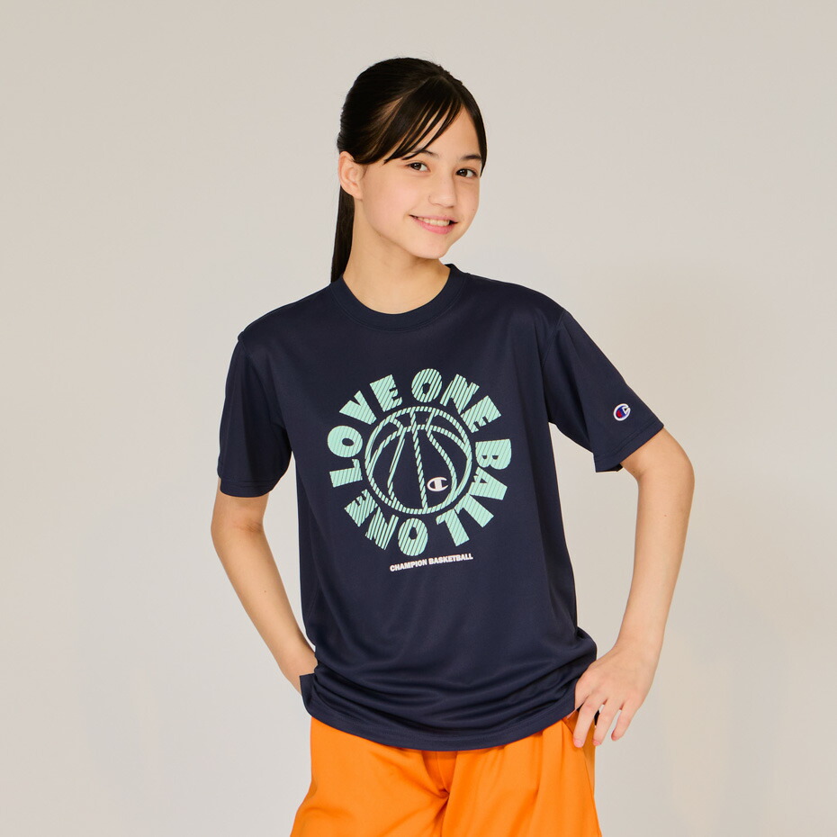 【楽天市場】【公式】チャンピオン Champion ミニ ショートスリーブTシャツ 24FW 【秋冬新作】BASKETBALL チャンピオン(CK-AB323)：Champion Hanes 公式