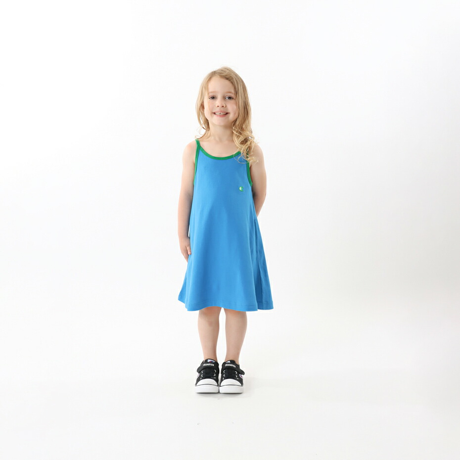 【楽天市場】【公式】チャンピオン【30%OFFセール】Champion ガールズ ワンピース 24SS ガールズカジュアル(CK-Z330)★★ 子供 子ども こども 子供服 キッズ服 女の子 ...