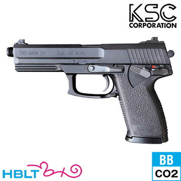 【楽天市場】KSC MK23 コマーシャル ABS ブラック（CO2 ブローバック）：HBLT