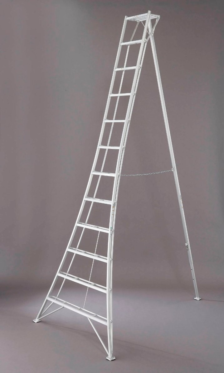 【楽天市場】(法人様限定)アルミ園芸三脚 12尺タイプ GSC-360a [長谷川工業]：ホームセンターセブン