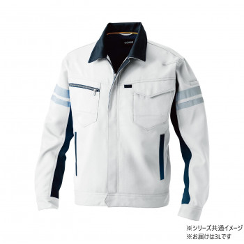 【楽天市場】桑和 9664 長袖ブルゾン(反射材付き) 3Lサイズ シルバーグレー(22) SOWA【メーカー直送：代金引換不可：同梱不可】【北海道・沖縄・離島は配達不可】：ホームセンターセブン