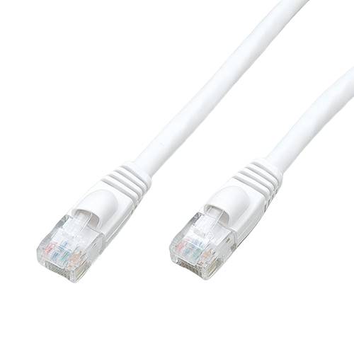 【楽天市場】ELPA 朝日電器 LANケーブル CAT6a 5m LAN-A605(W) ホワイト FTTH・ADSl・CATV対応 パソコン 高速：ホームセンターグッデイ楽天市場店