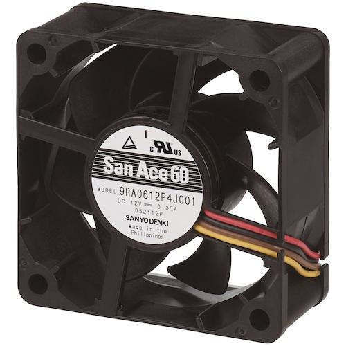 【楽天市場】 SanAce 標準ファン(60×25mm DC12V PWM・パルスセンサ付き)〔品番:9RA0612P4J001 ...